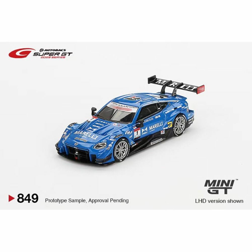 MINIGT 1:64 Honda NSX SuperGT Литая Модель С Дорамой Коллекционная