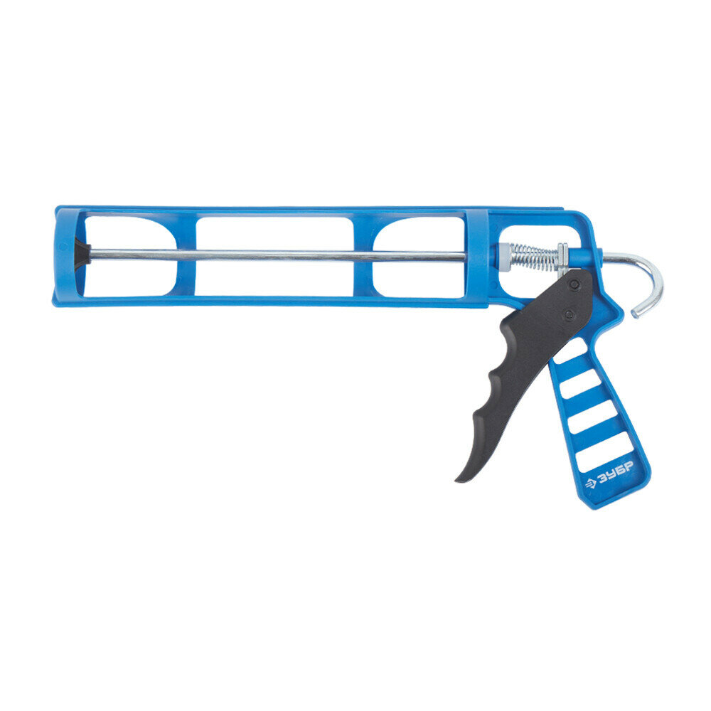 Пистолет для клеев и герметиков скелетный усиленный 310 мл Зубр Teflon 6632