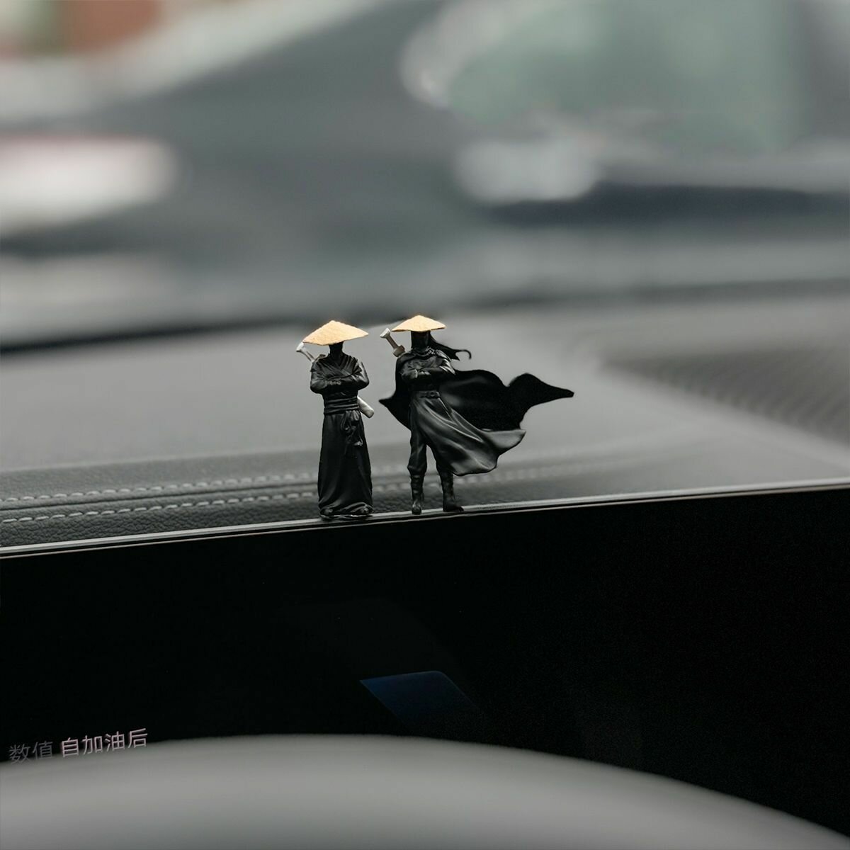 Автомобиль воин статуя самурай фигура декор 2шт/комплект