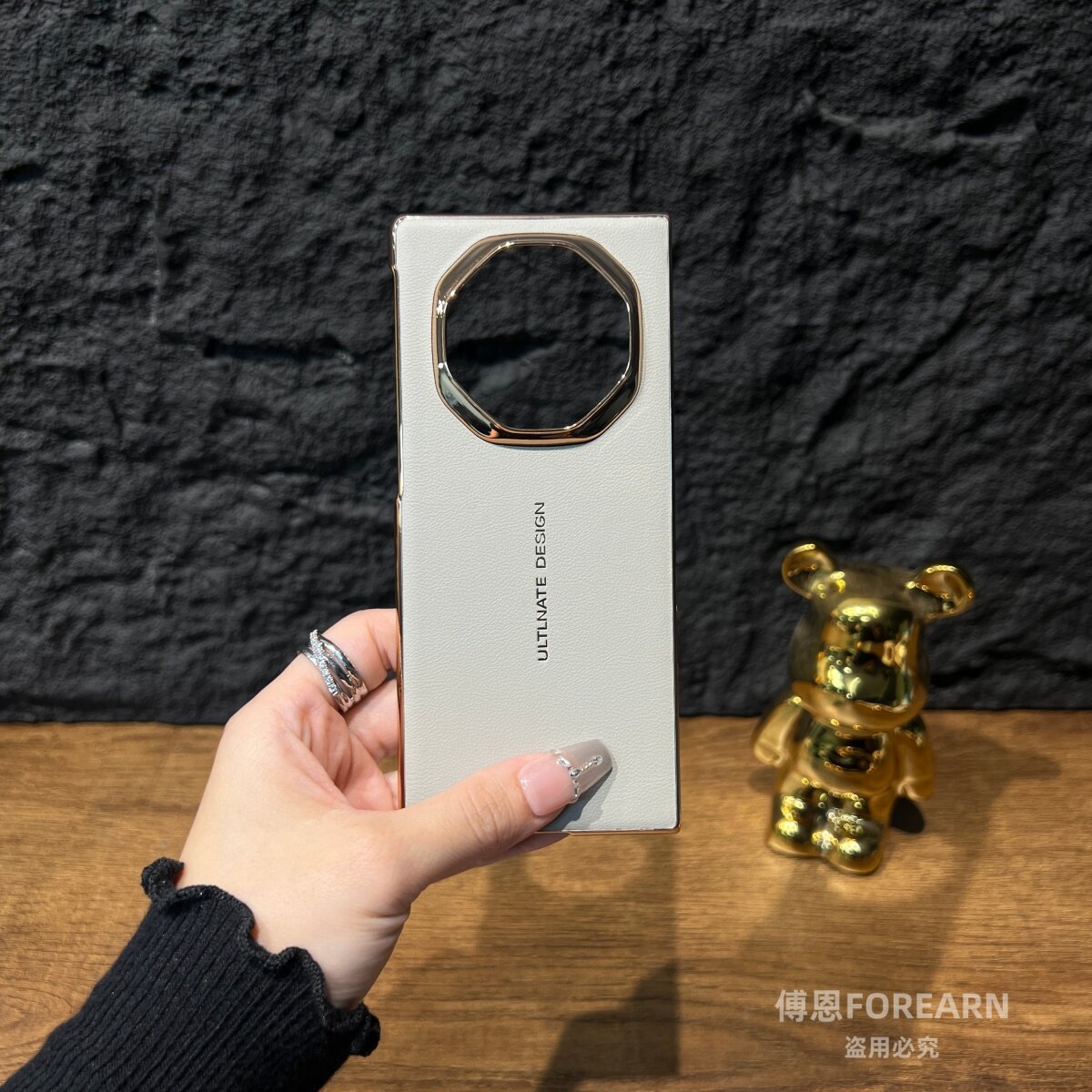Официальный чехол из матового кожаного материала для сверхтонкого телефона Huawei Mate XTs - красный