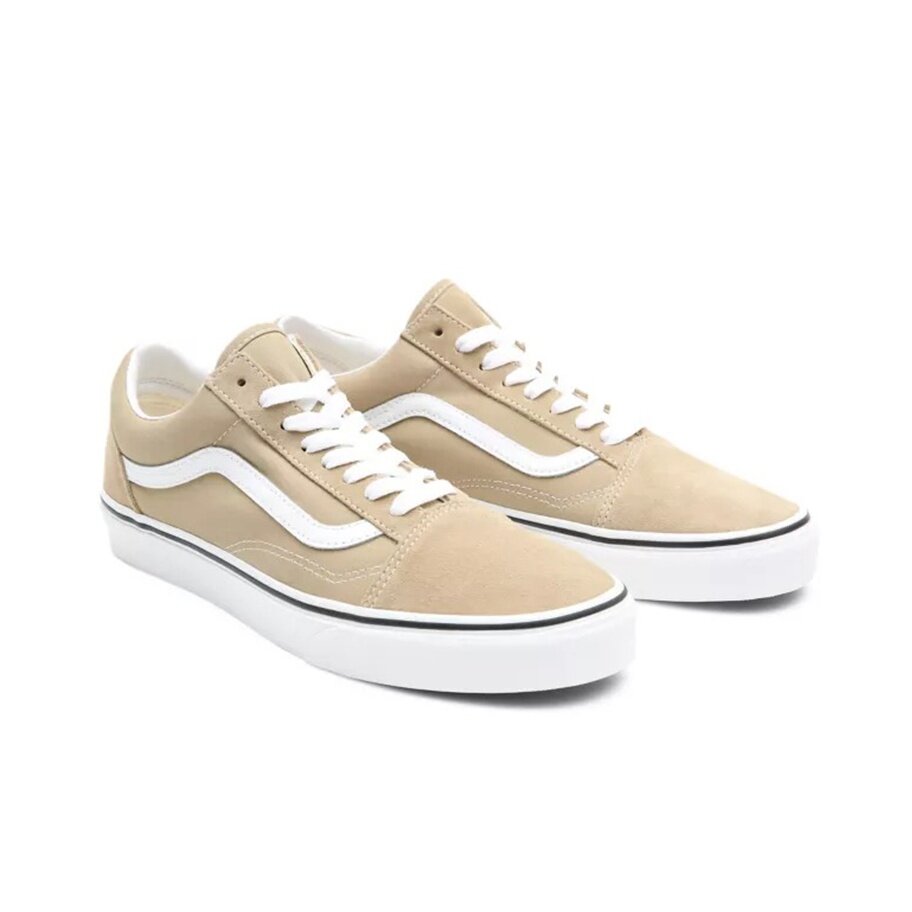 Кроссовки VANS Old Skool, размер EU 35 стопа (22CM), бежевый — фото 1