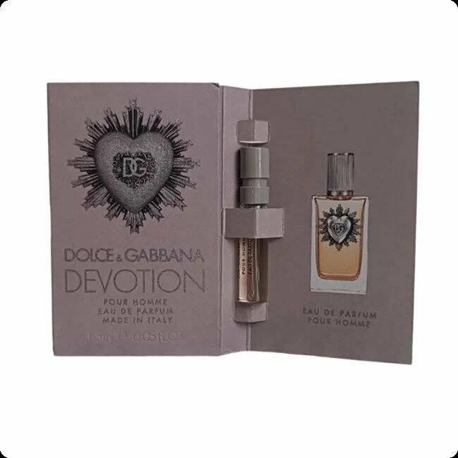 DOLCE & GABBANA DEVOTION POUR HOMME Парфюмерная вода 1.5 мл