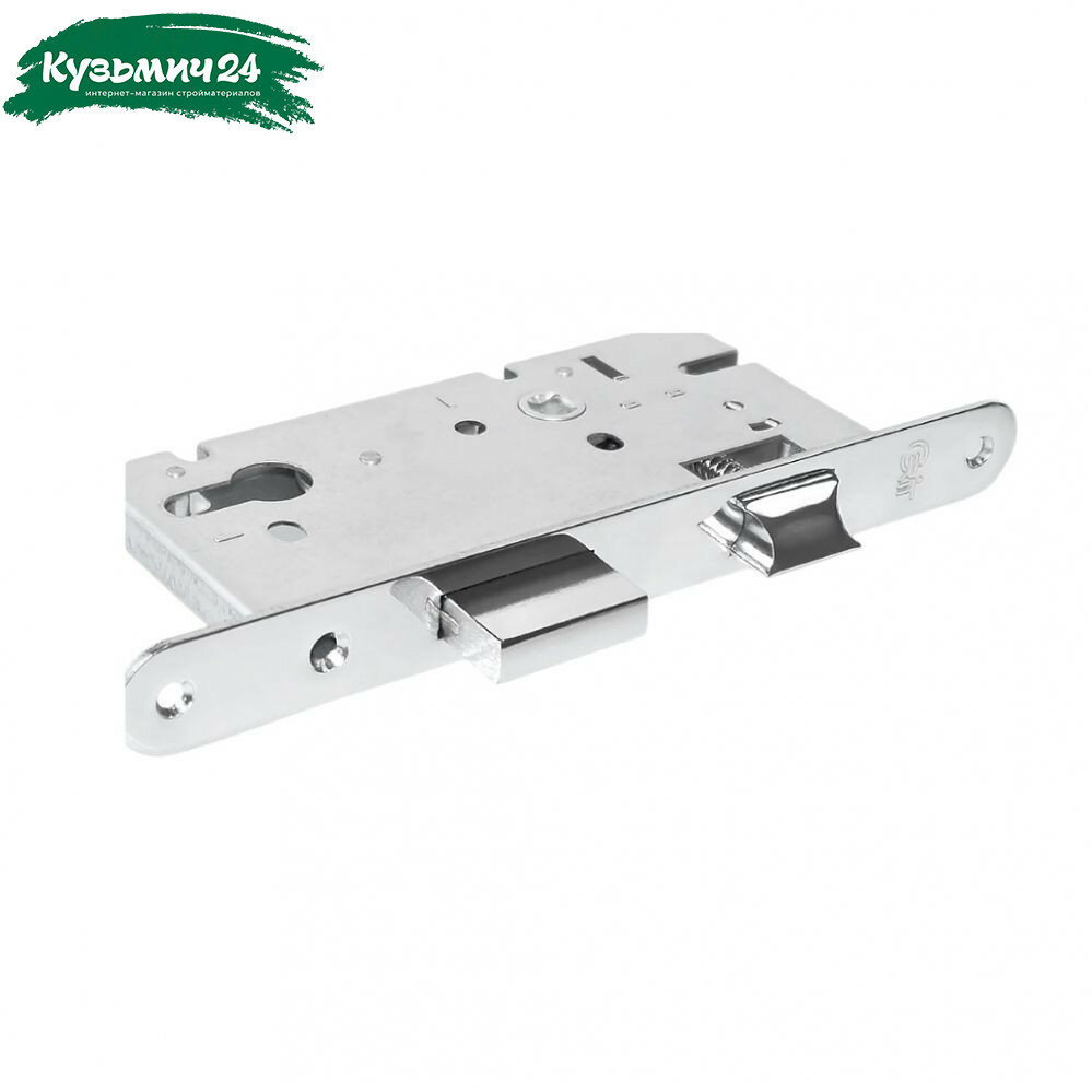 Замок врезной Crit ЗВ-72/55, м/о 72 мм, цилиндровый механизм, универсальная установка, сталь