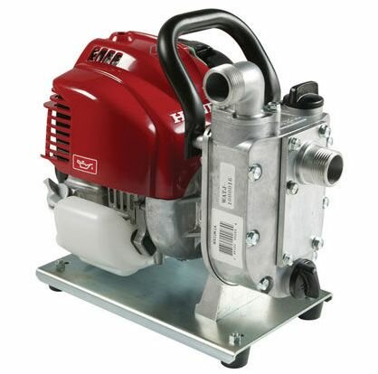 Бензиновая мотопомпа Honda WX10K1, 140 л/мин, 1 л. с, напор до 36 м, патрубок 25 мм, оригинал