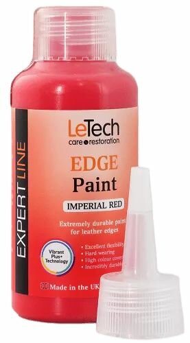 Краска для уреза кожи Красный Edge Paint Red 200мл