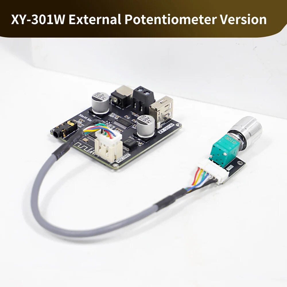 Bluetooth аудиоусилитель модуль HZWDONE XY-301W, Цвет: B