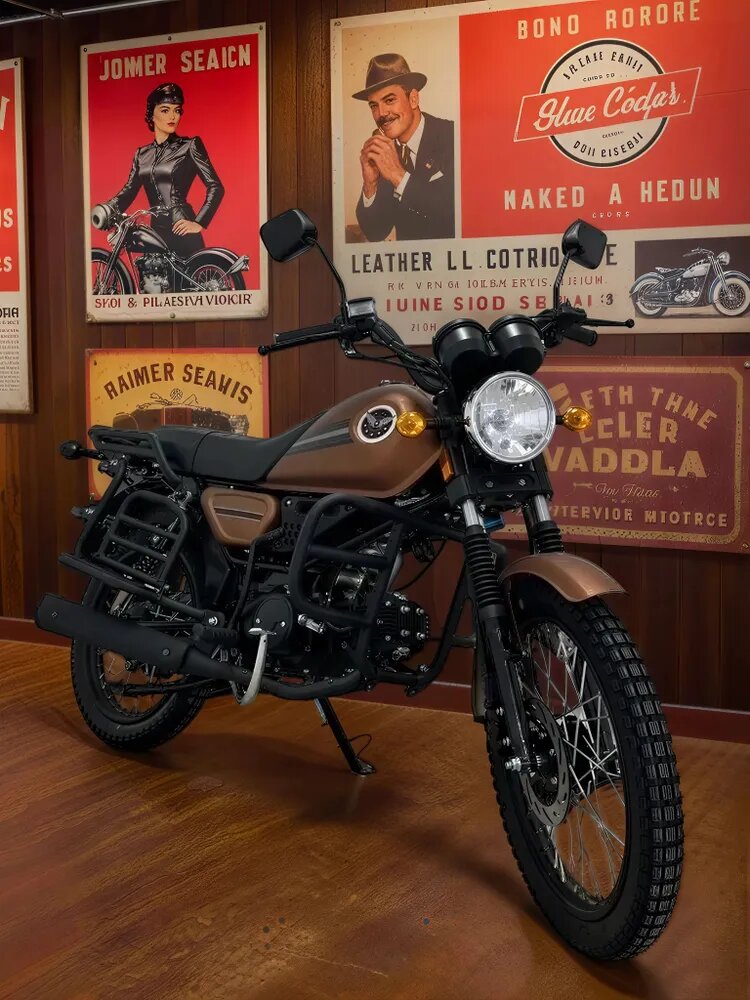 Мопед COLT PRIME 110 см3 (49,9 см3) (TOFFEE BROWN)