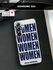 Чехол на Samsung Galaxy S24 / Самсунг S24 с принтом Woman blue