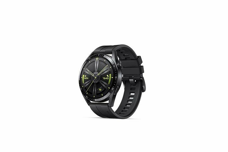 Умные часы HUAWEI WATCH GT 3 NFC, 46 мм, energetic black fluoroelastomer strap