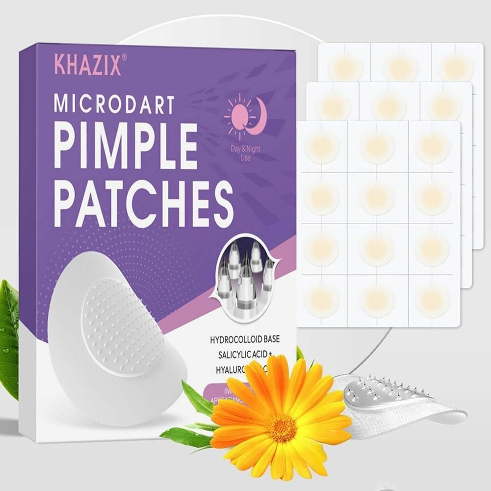 Точечные патчи от прыщей с микроиглами 24 шт