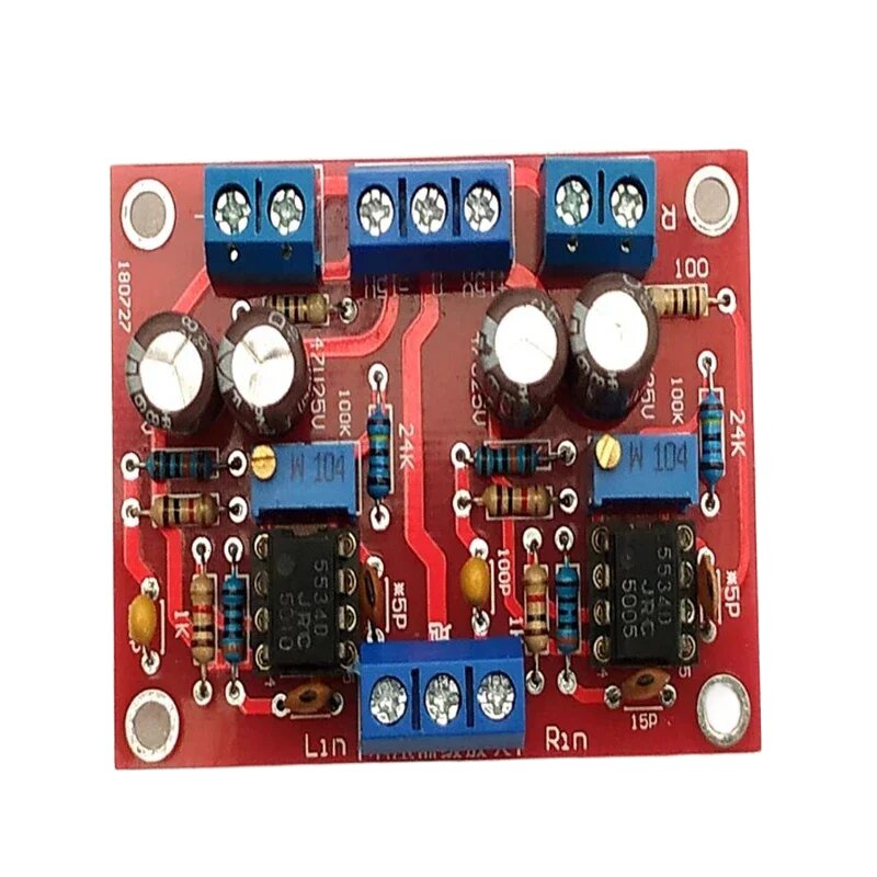 Операционный усилитель 5534, буферный предусилитель, готовая плата, высокий вход импеданса, низкий выход импеданса, широкий диапазон драйвера