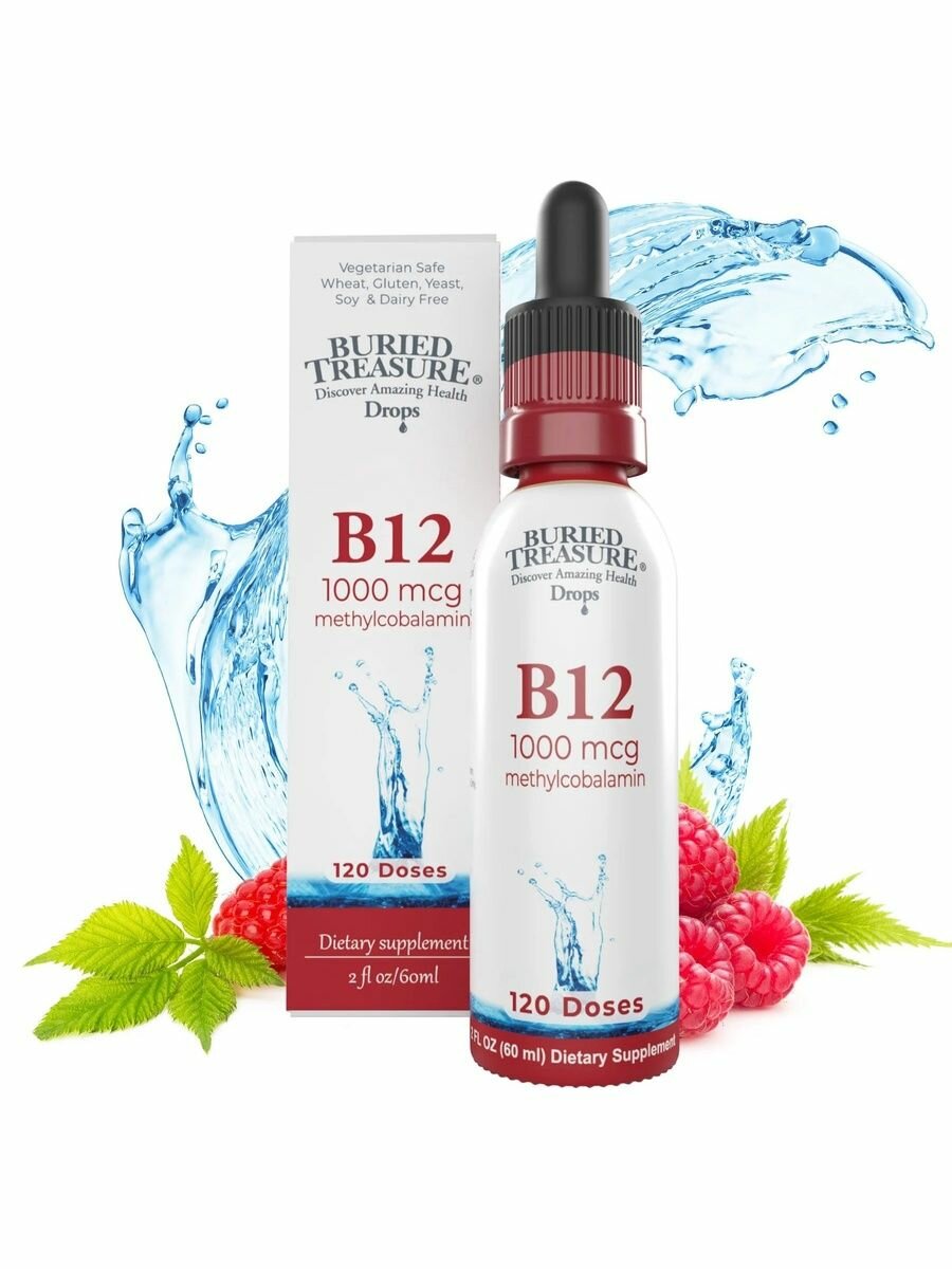 Витамин б12, метилкобаламин, 1000 мкг, витамины для мужчины, для женщин, 120 порций