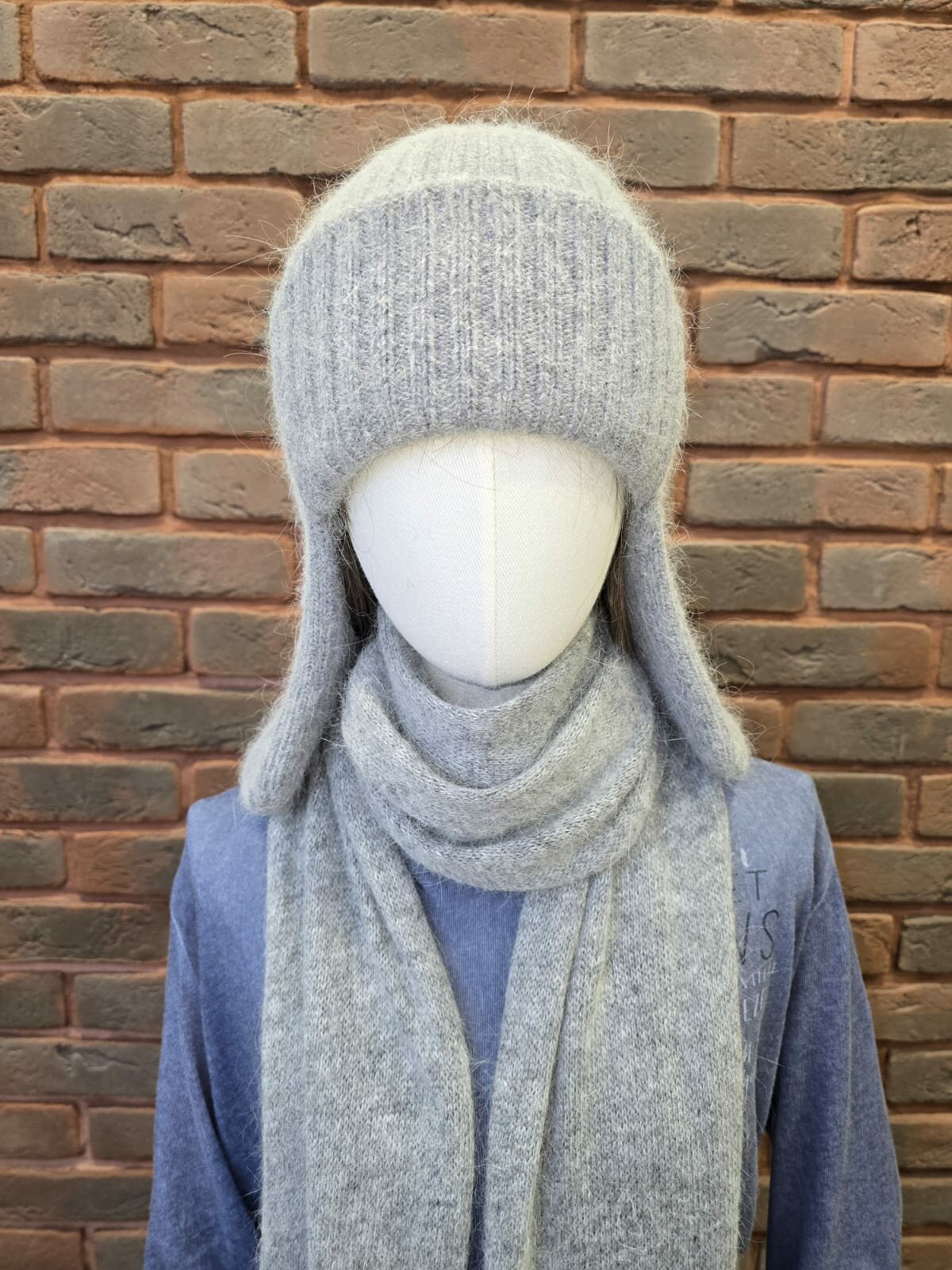 Шапка-ушанка ШП7156Н09УШ для женщин