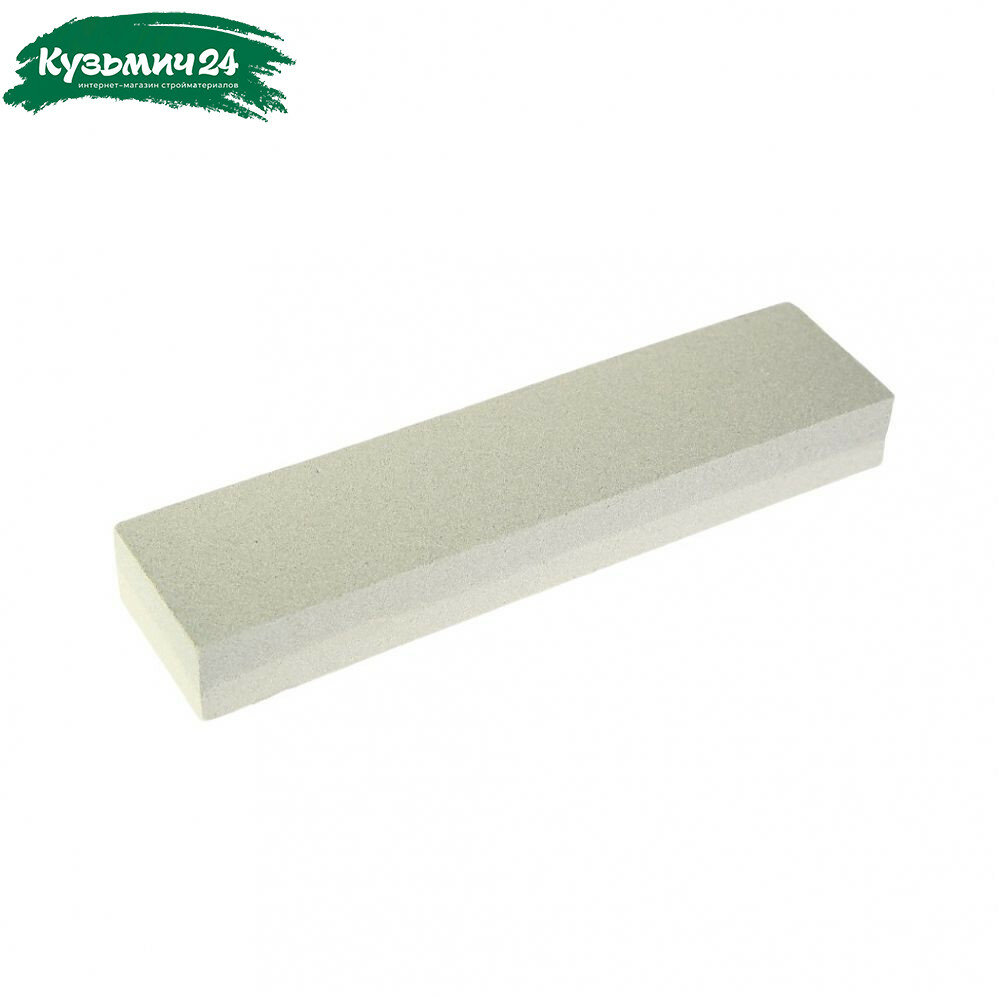 Брусок абразивный FIT 38322, 25х50х200 мм, прямоугольный, двухсторонний, Р120, Р240, оксид алюминия