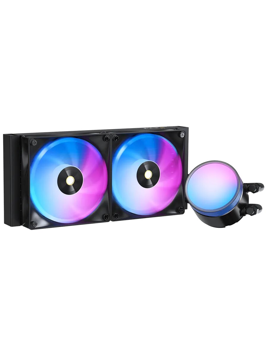 Жидкостное охлаждение Delta L24 WH ARGB V2 Белый (Delta-L24-