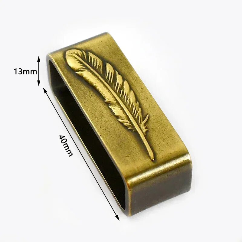 1/2P 35/40 мм ремень из чистой меди, кольцевые пряжки, кожаный ремень, металлическая пряжка, пояс, джинсовые ремни, латунная петля, крючок, аксессуары для шитья своими руками