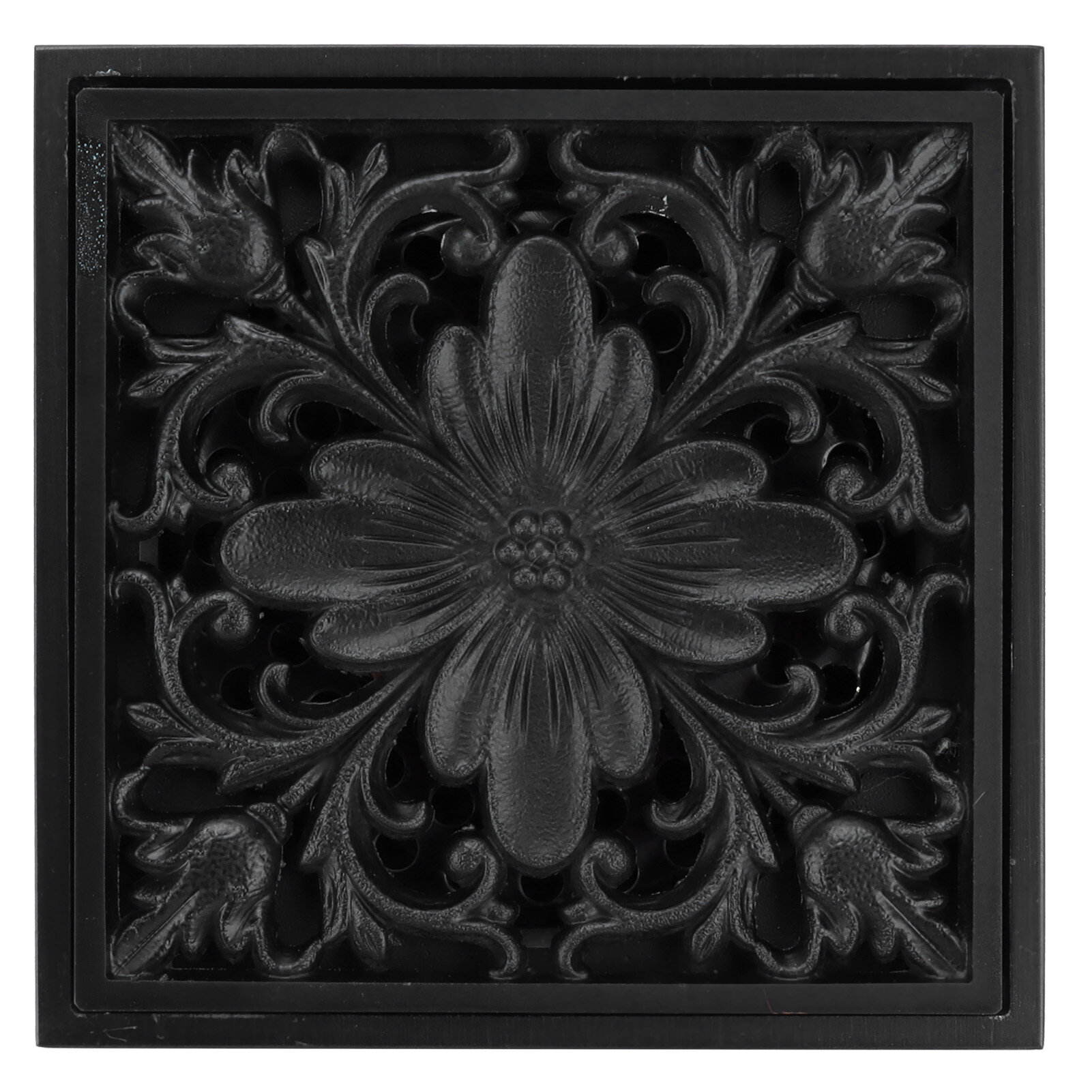 10x10 см черный слив для пола медный устойчивый к запаху скрытый фильтр для пола для ванной комнаты отеля дома