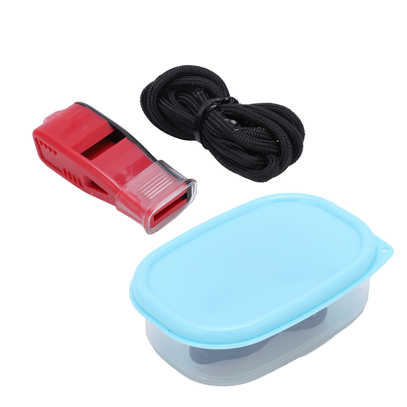 Легкий спортивный свисток с регулировкой громкости, экологичный для футбола, баскетбола и волейбола, черно-красный