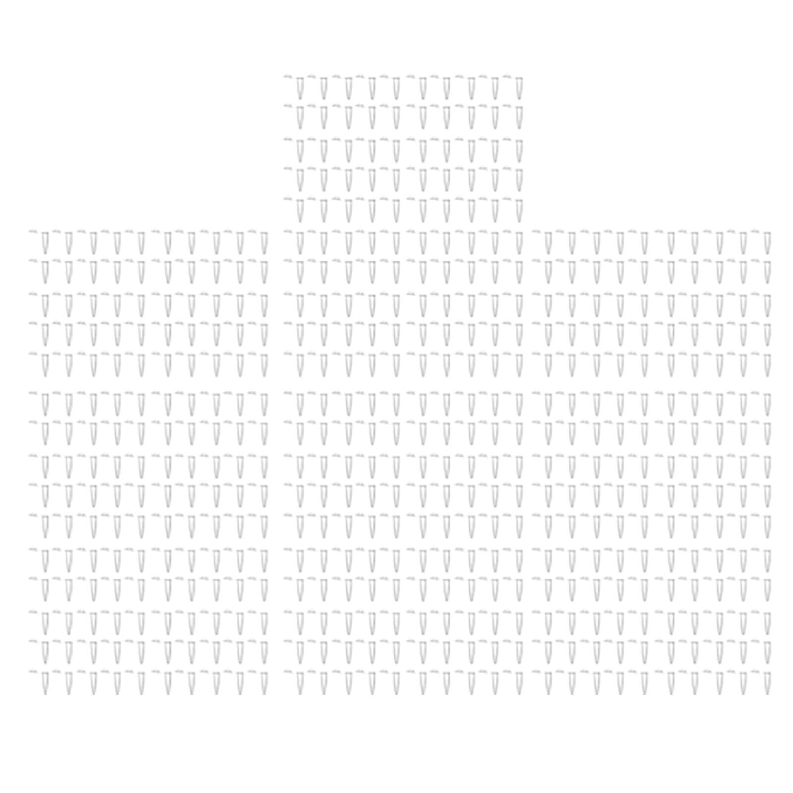 500 пробирок Mirco объемом 1,5 мл, пластиковая матовая поверхность, прозрачная шкала, микроцентрифужная пробирка с защелкивающейся крышкой для лаборатории