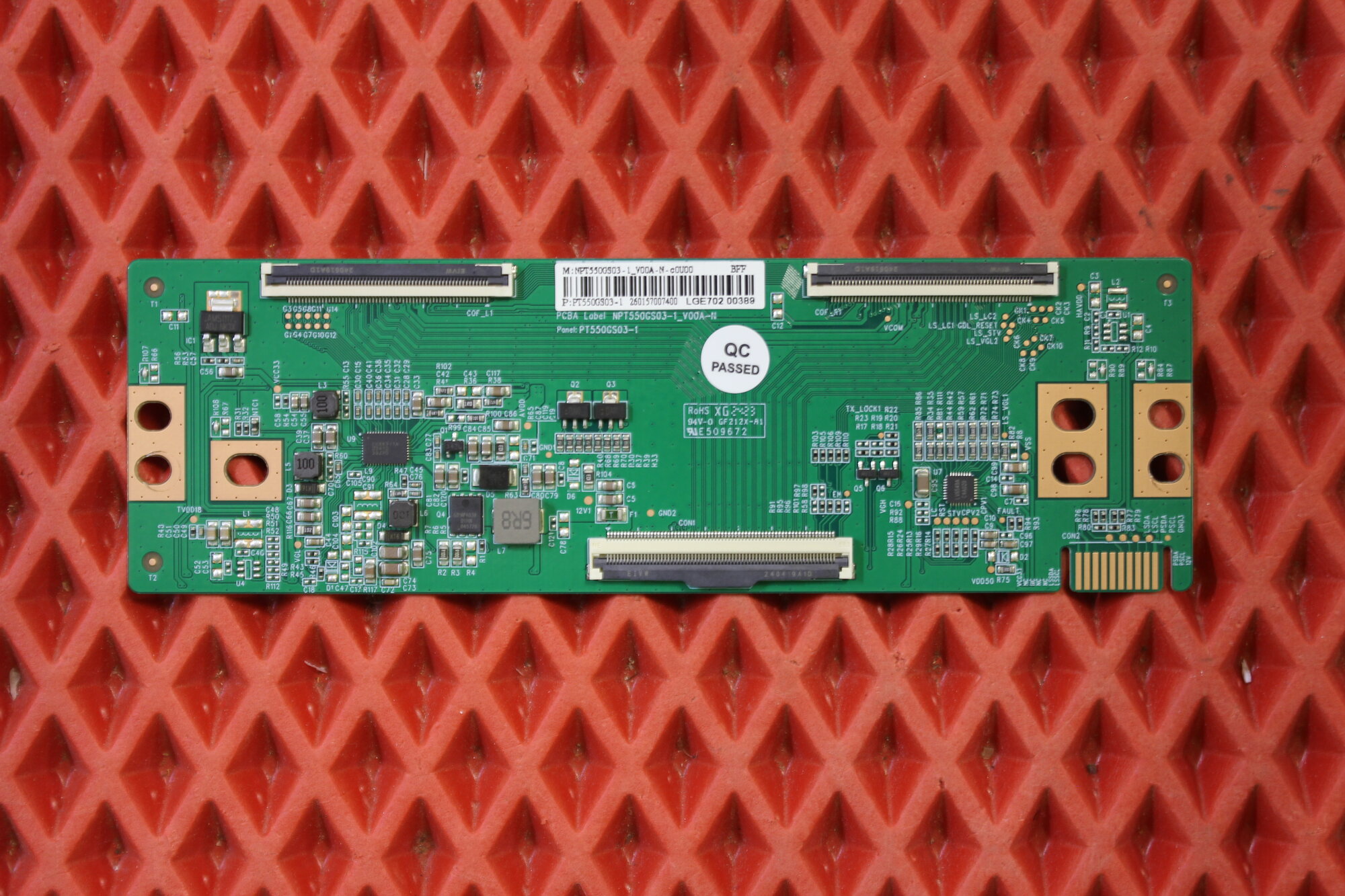 Модуль (T-CON) NPT550GS03-1 V00A-N для телевизора SHIVAKI TV LED 55SU20H в надёжной упаковке