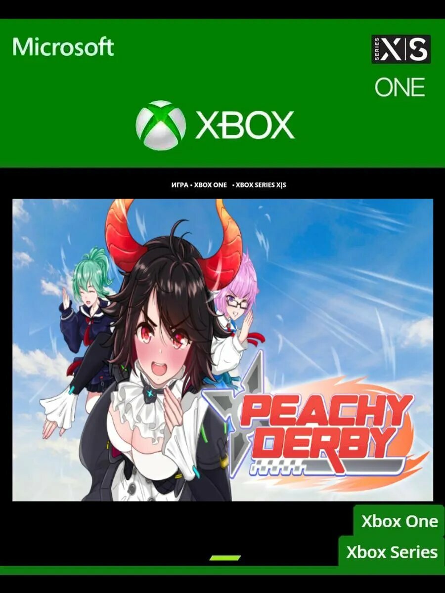 Peachy Derby Xbox, цифровая версия Xbox One/Series X/S, с новым аккаунтом Xbox