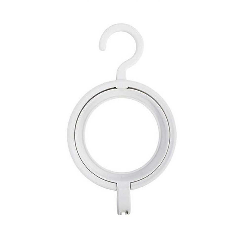 1pc Подставка для парика Многофункциональная Стойка для шапок Фолдабельная Рак для кепок Подвесная для нескольких париков Портативная Рак для шарфов для гардероба стена дверь путешествие Черный Белый Полипропилен Грузоподъемность 1кг Размер 240*135мм Вес