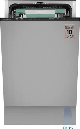Посудомоечная машина встраив. Weissgauff BDW 4536 D Infolight узкая