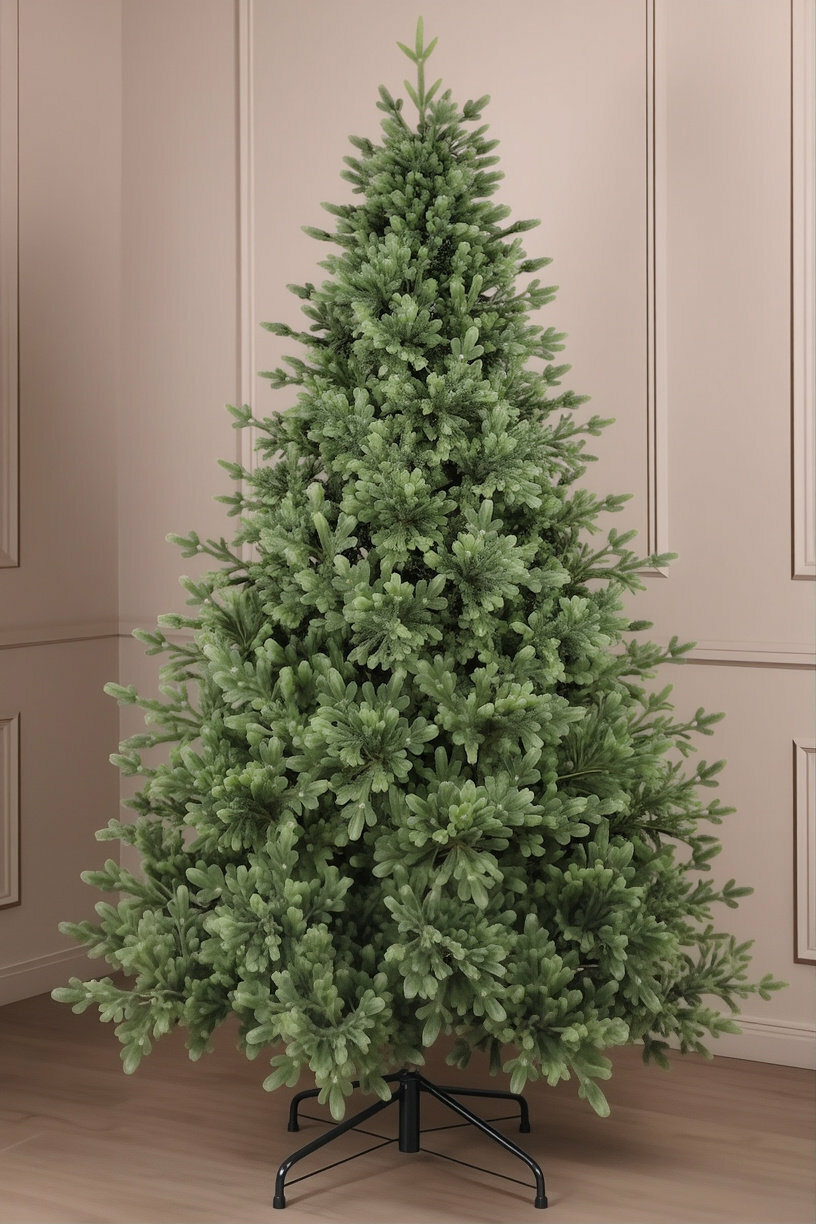 Искусственная елка Альберта 210 см, литая 100%, Винтер Деко (Winter Deco) 7500113