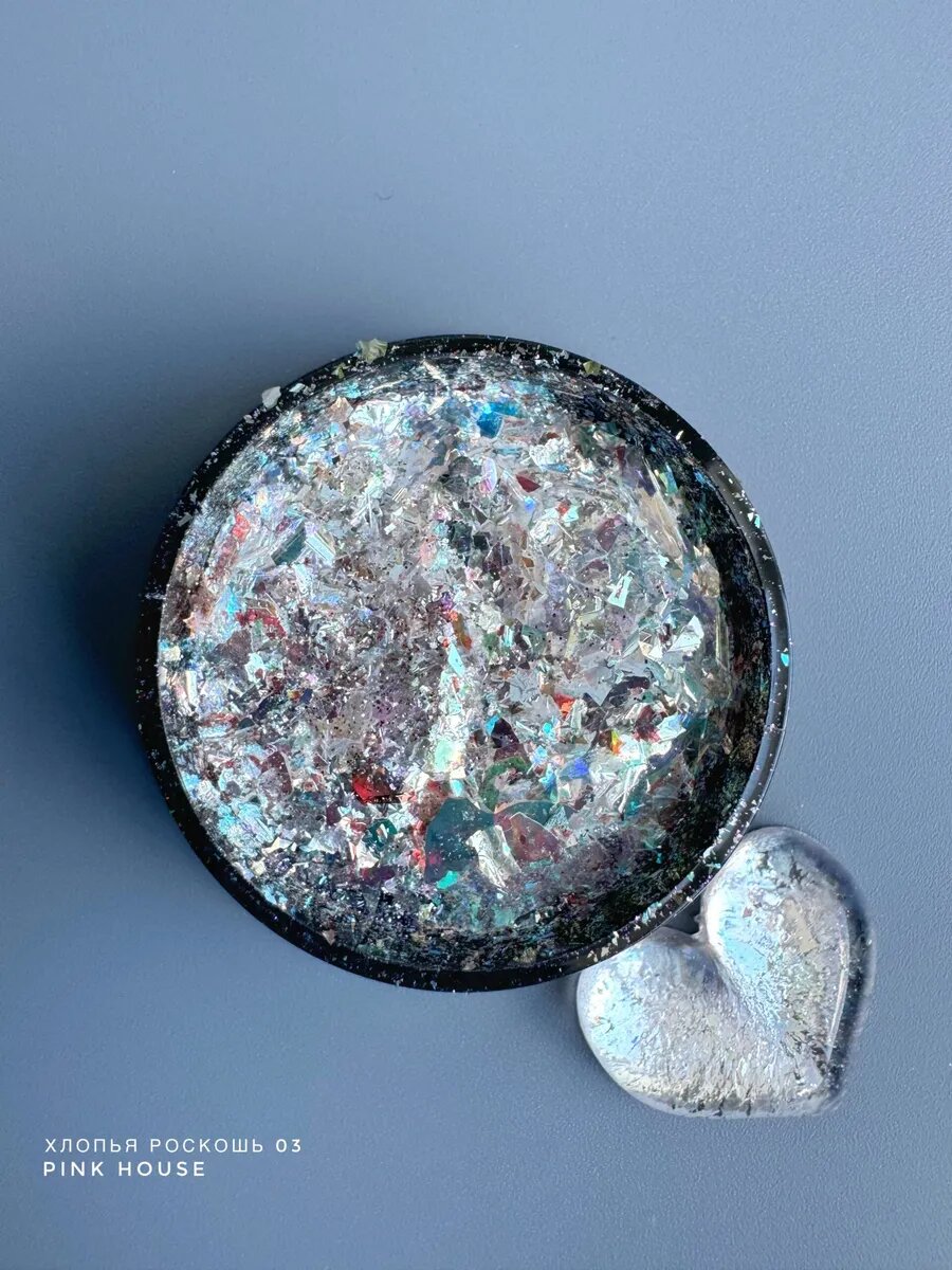 Хлопья юки для дизайна ногтей Роскошь 03