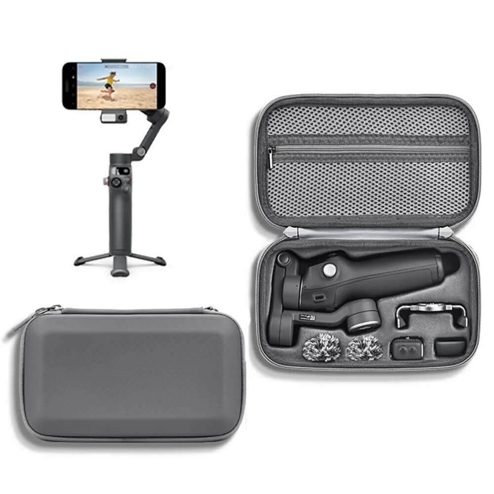 Чехол для стабилизатора DJI Osmo Mobile 7 и Osmo Mobile 7P, водонепроницаемый, с жёстким корпусом и внутренней подкладкой из лайкры