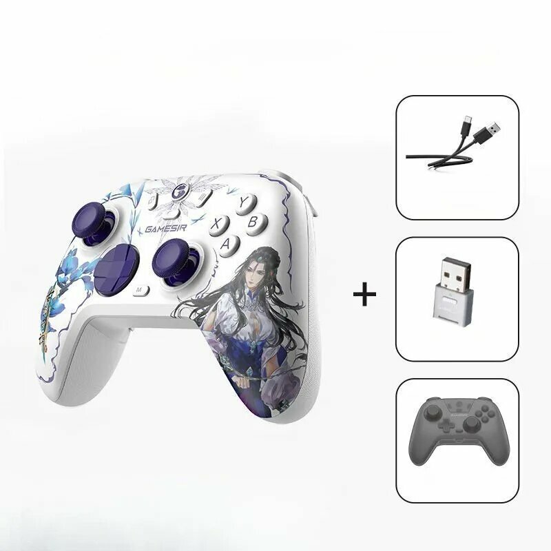 GameSir Nova 2 Lite Ancient sword joint style Беспроводной Bluetooth-геймпад Switch Controller с эффектом Холла для Nintendo Switch, iPhone, Android, ПК