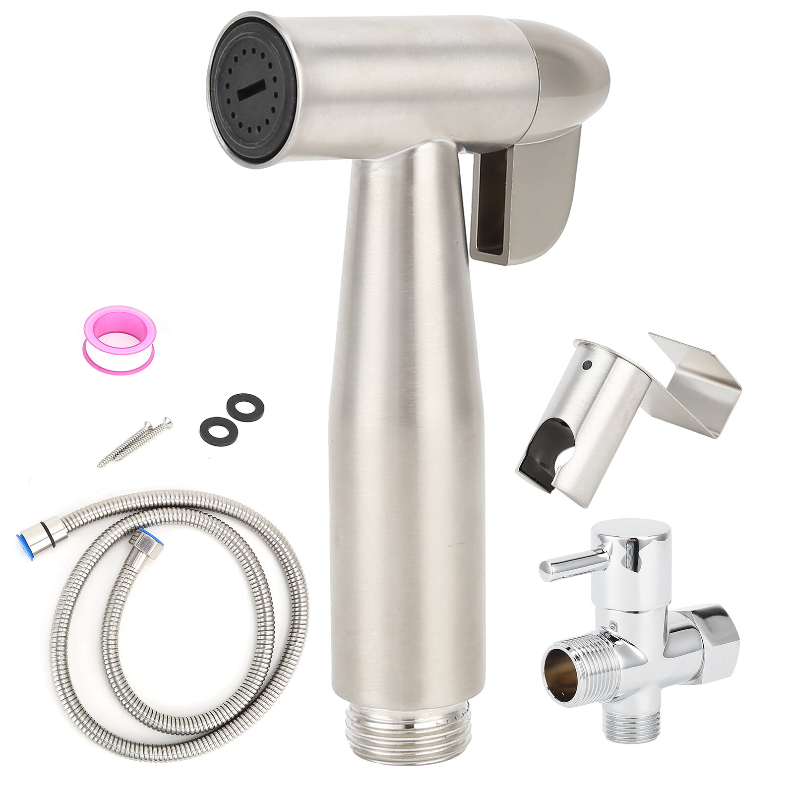 Ручной распылитель для биде G1/2, самоочищающийся, для ванной