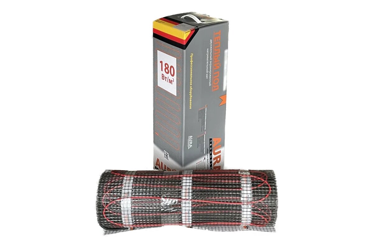 Комплект теплого пола AURA LTL-C 3/540-P8 удельная мощность 180 Вт/м2, площадь обогрева 3 м2