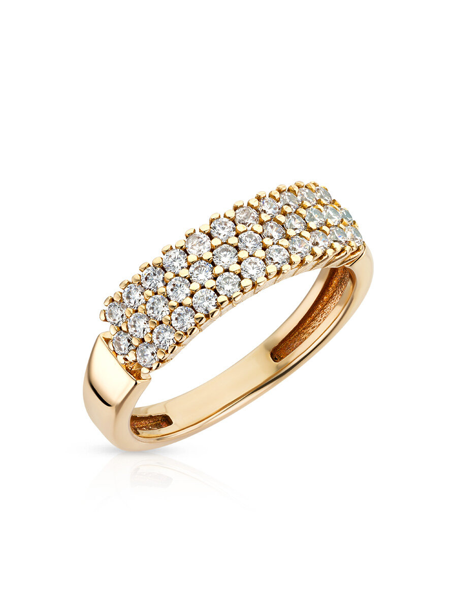 Кольцо, фианит