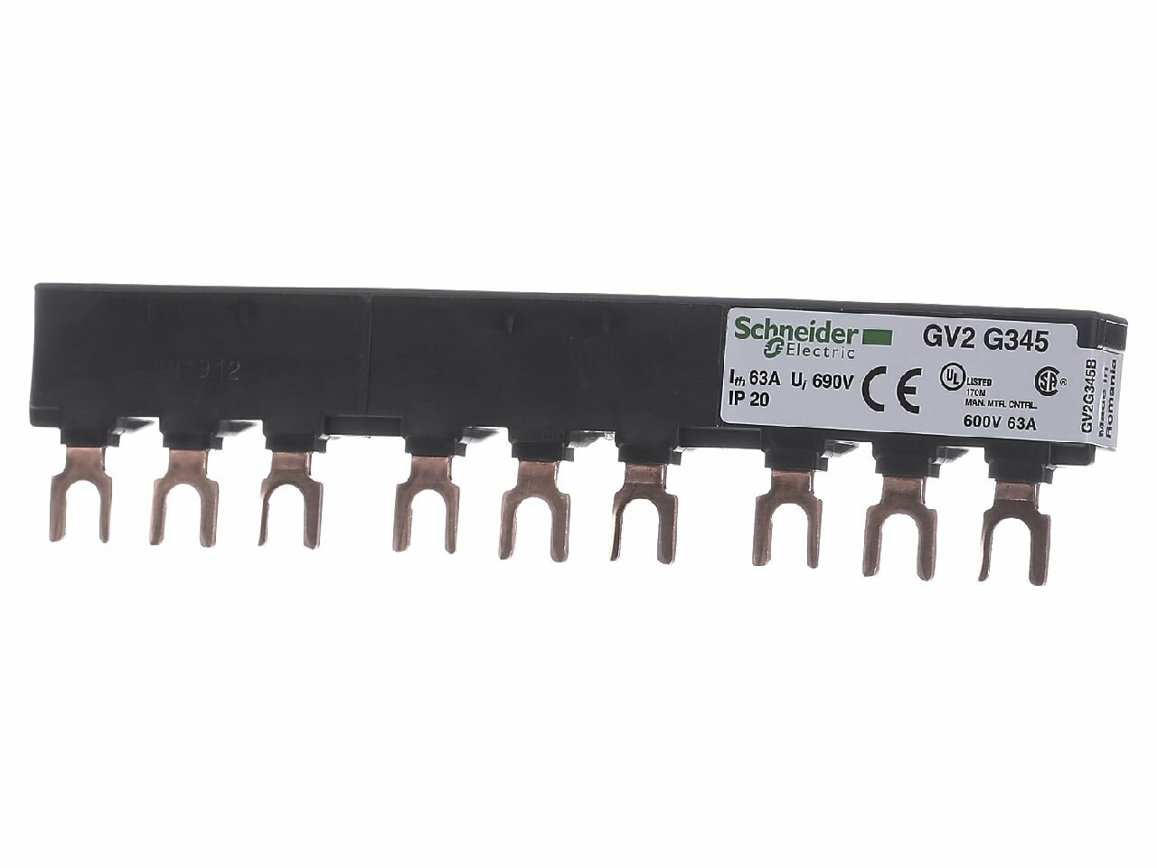 Фазовая шина 3-х полюсная 134мм GV2G345 – Schneider Electric – 3389110556438