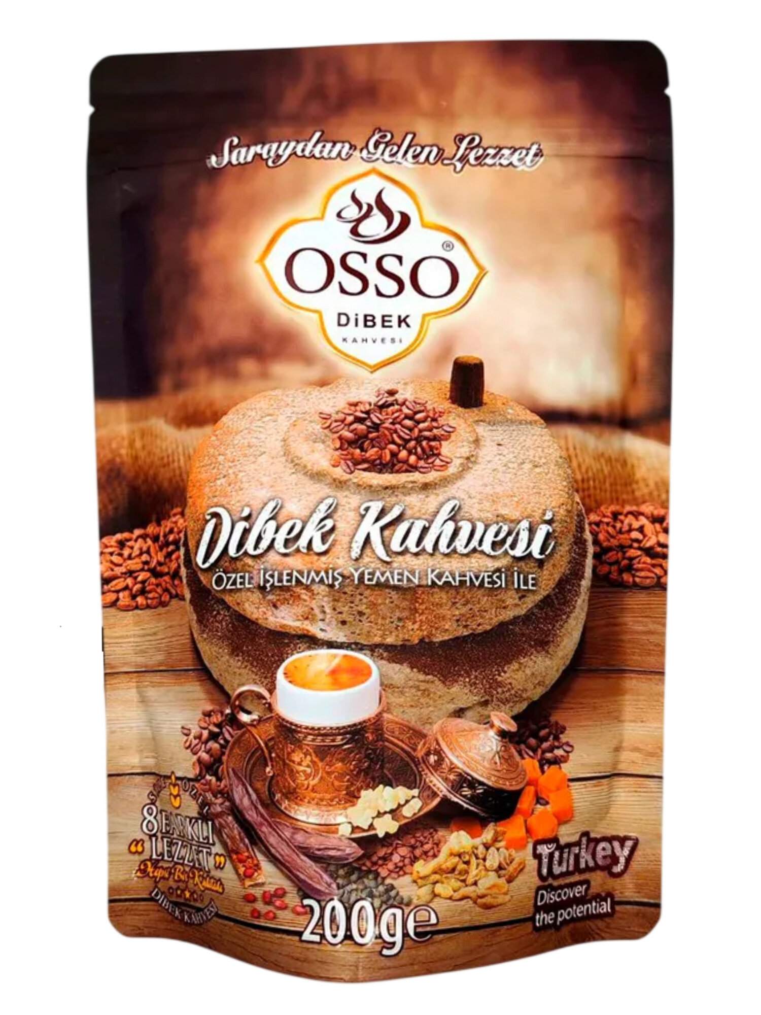 Кофе молотый Дибек Osso Dibek Kahvesi 200 г