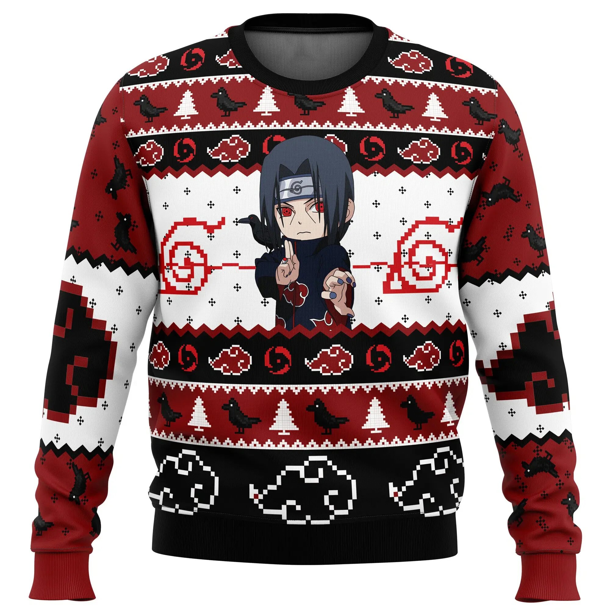 Карнавальный костюм Naruto Itachi Uchiha Akatsuki Темно-синий, 1, XXL