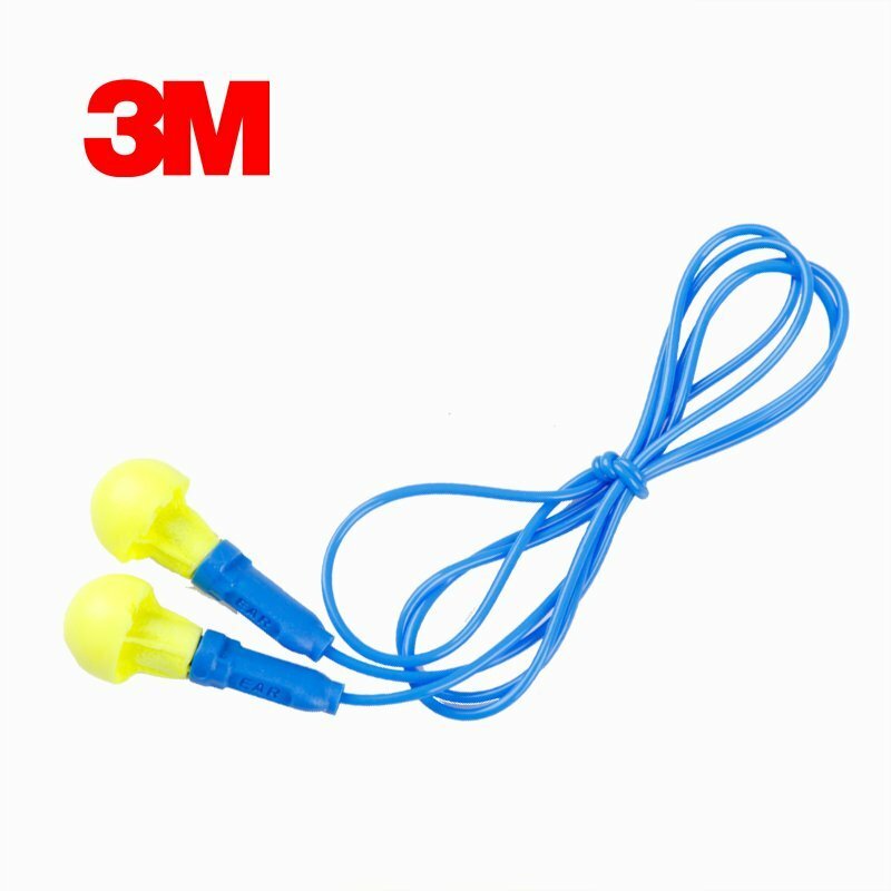 3M 318-1005 Пенные ушные пробки с лентой, шумоподавление, для сна и учебы, 10 пар