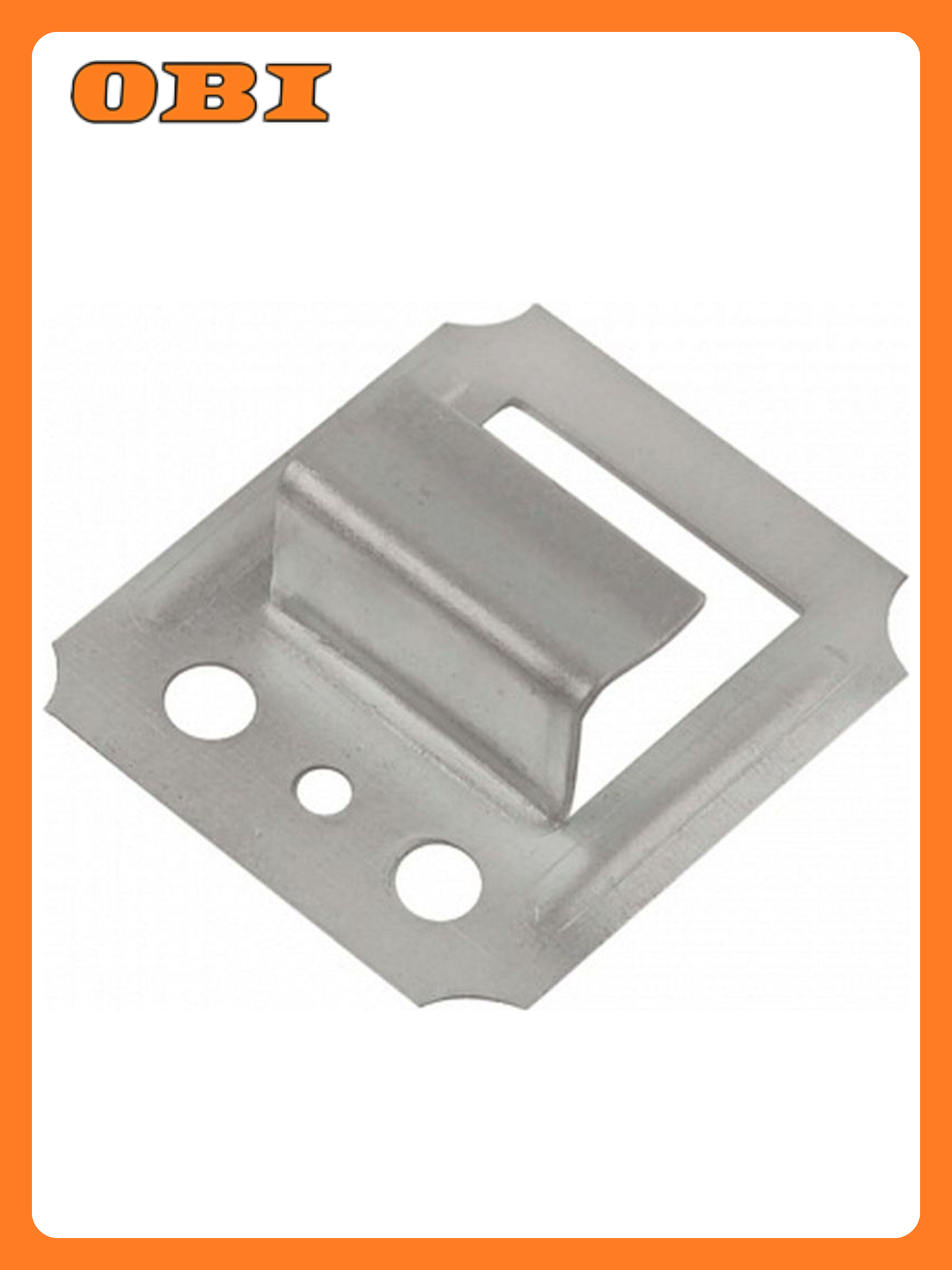 Кляймеры Tech-KREP, для вагонки и блок-хауса, оцинкованные, 240x70x6 мм, 45 штук