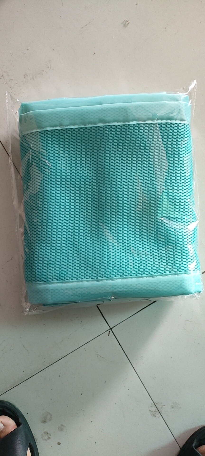 Многоцветный дышащий сетчатый бампер для детской кроватки с ограждением, подходящий для 4-сторонней детской кроватки