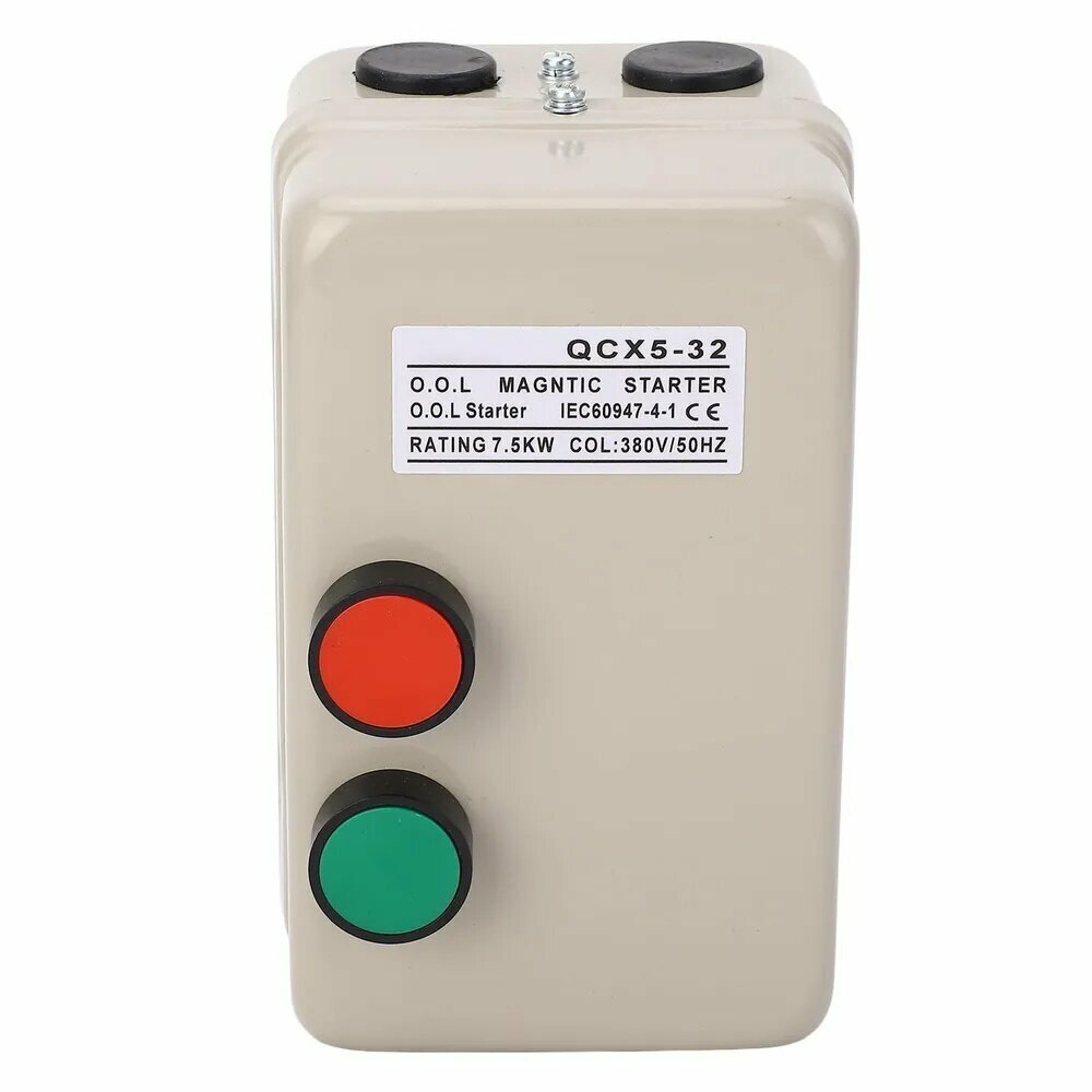 Магнитный пускатель электродвигателя 7,5 кВт 3 л. с. 3 фазы 380 В 20-32 А