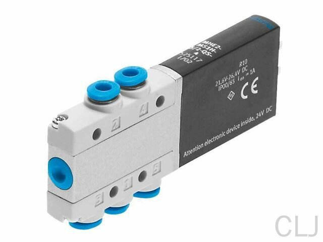 Электромагнитный клапан FESTO MHE2-MS1H-5/2-QS-4