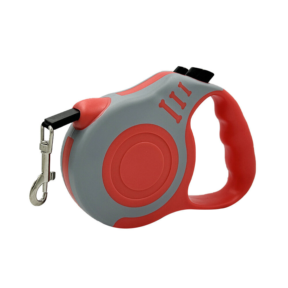 Домашние животные автоматический телескопический трактор для трактора кости серый красный_5m (упаковка OPP) костной