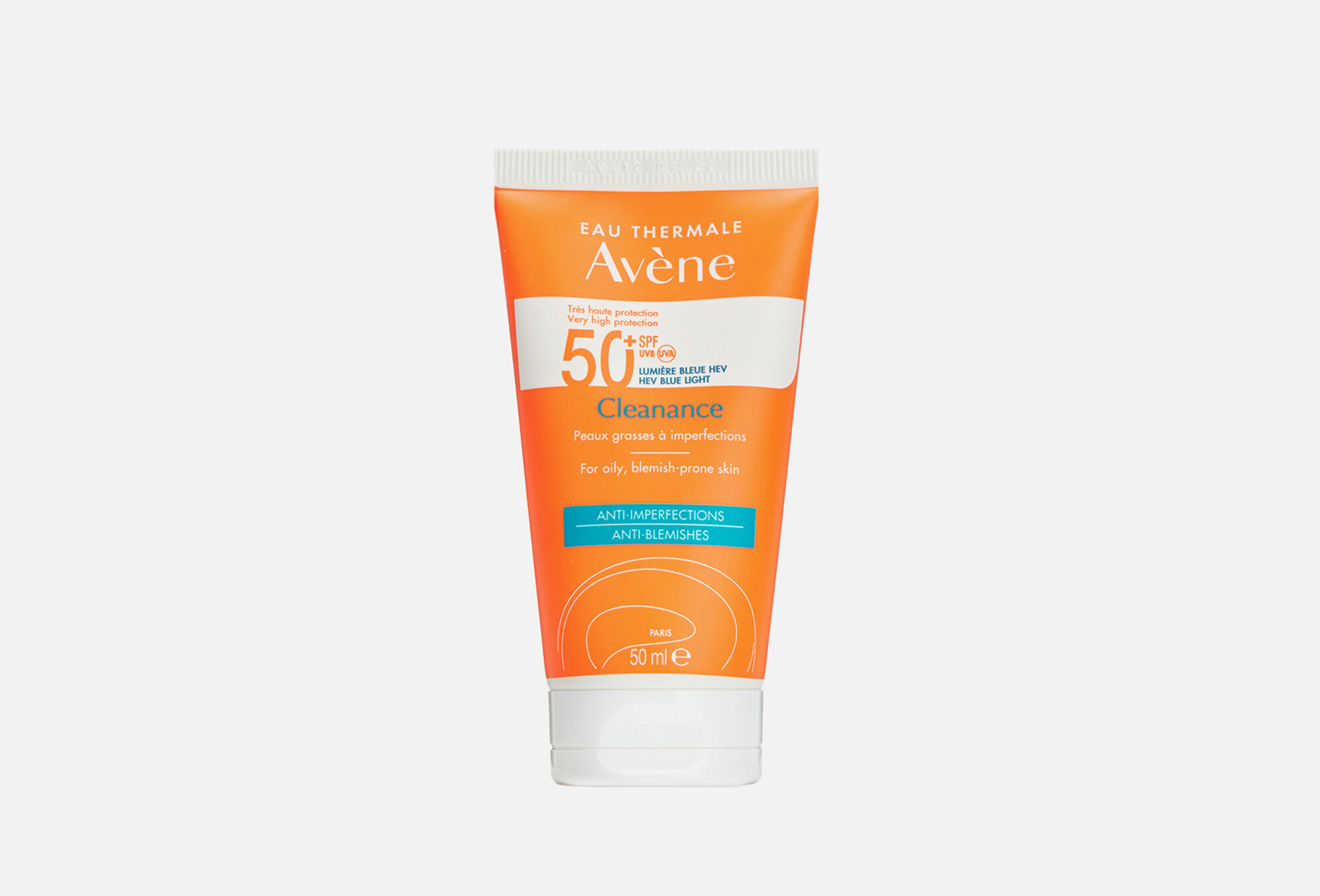 Флюид солнцезащитный для проблемной кожи SPF 50+ EAU THERMALE AVENE CLEANANCE 50 мл