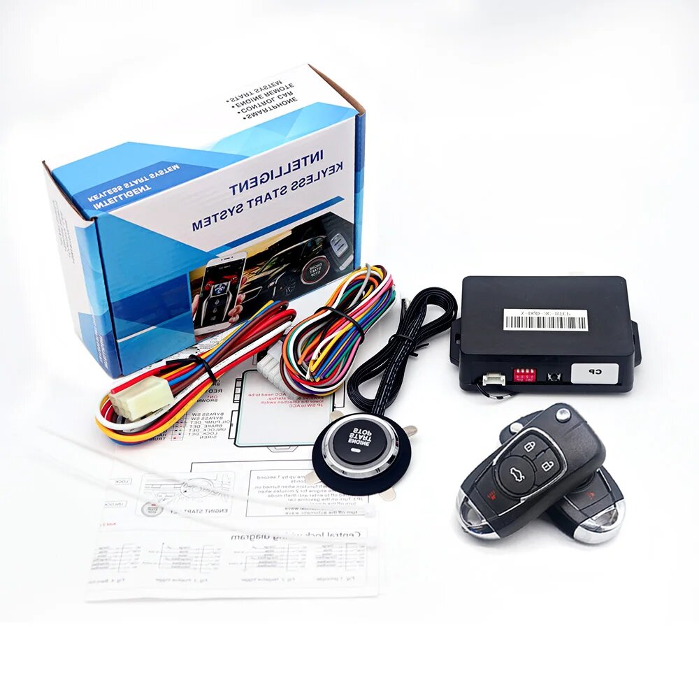 Универсальная автомобильная сигнализация, центральный замок, система запуска доступа без DD3C(XFL)