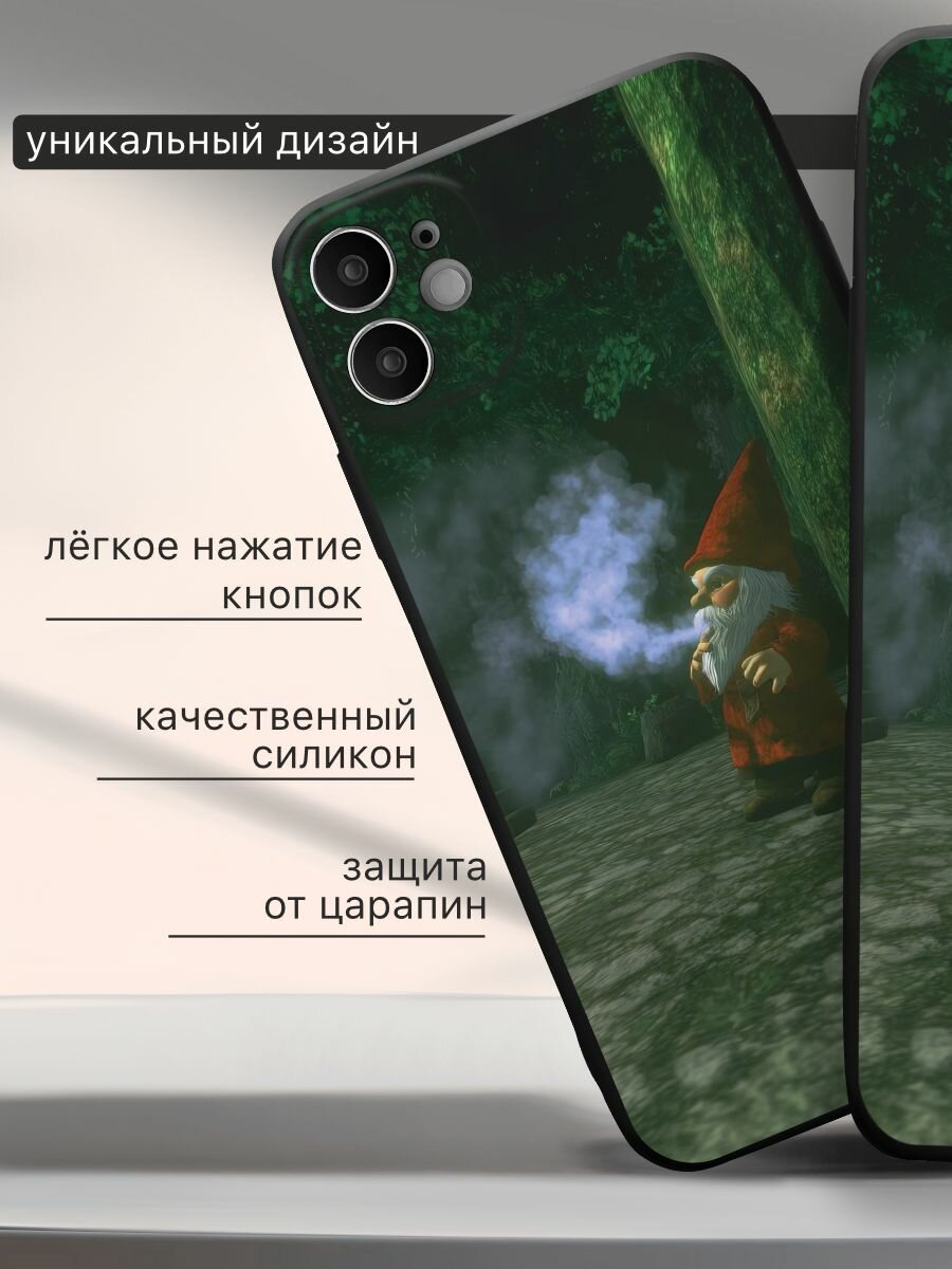 Чехол на iPhone 11 мем - гном — фото 1