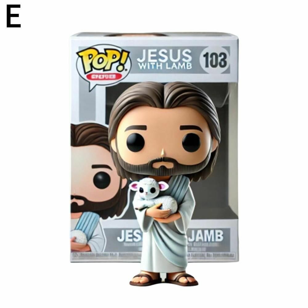 Фигурки Иисуса, периферийные предметы с изображением киногероев, настольные украшения