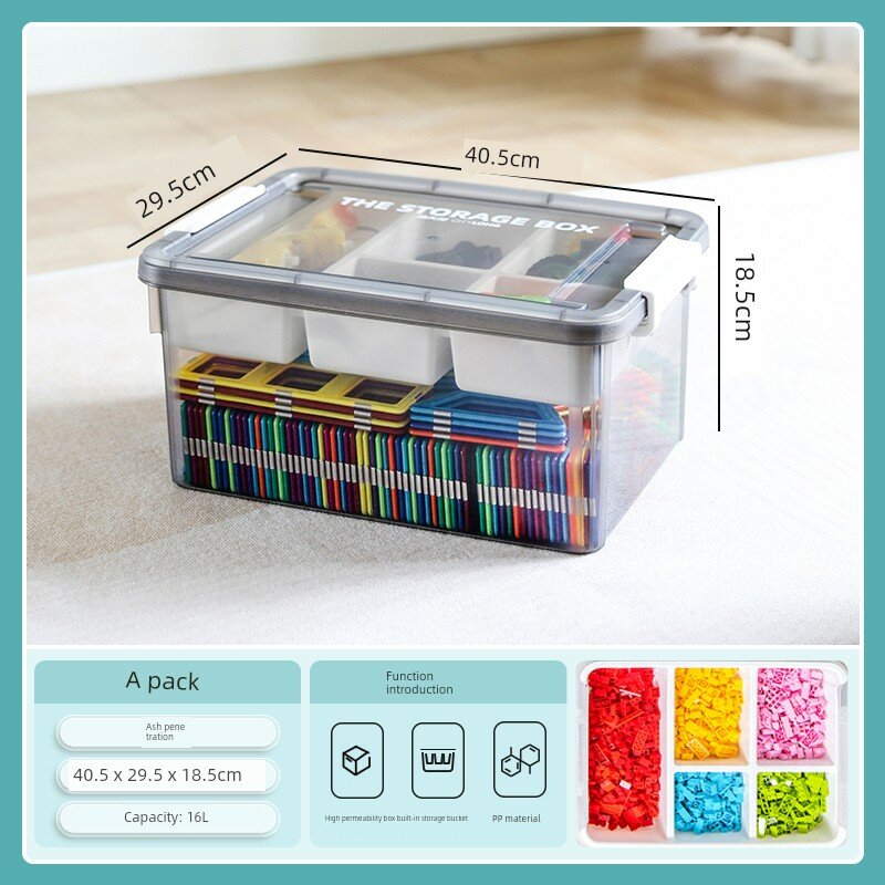 Коробка для хранения деталей конструктора Xitianlong Lego, органайзер для мелких деталей, сортировочный контейнер для