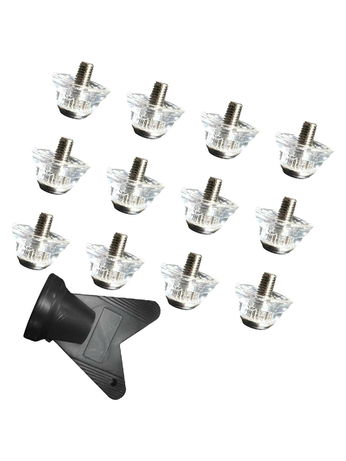 12шт футбольные шипы для футбольных бутс для женщин, мужчин, мальчиков и девочек