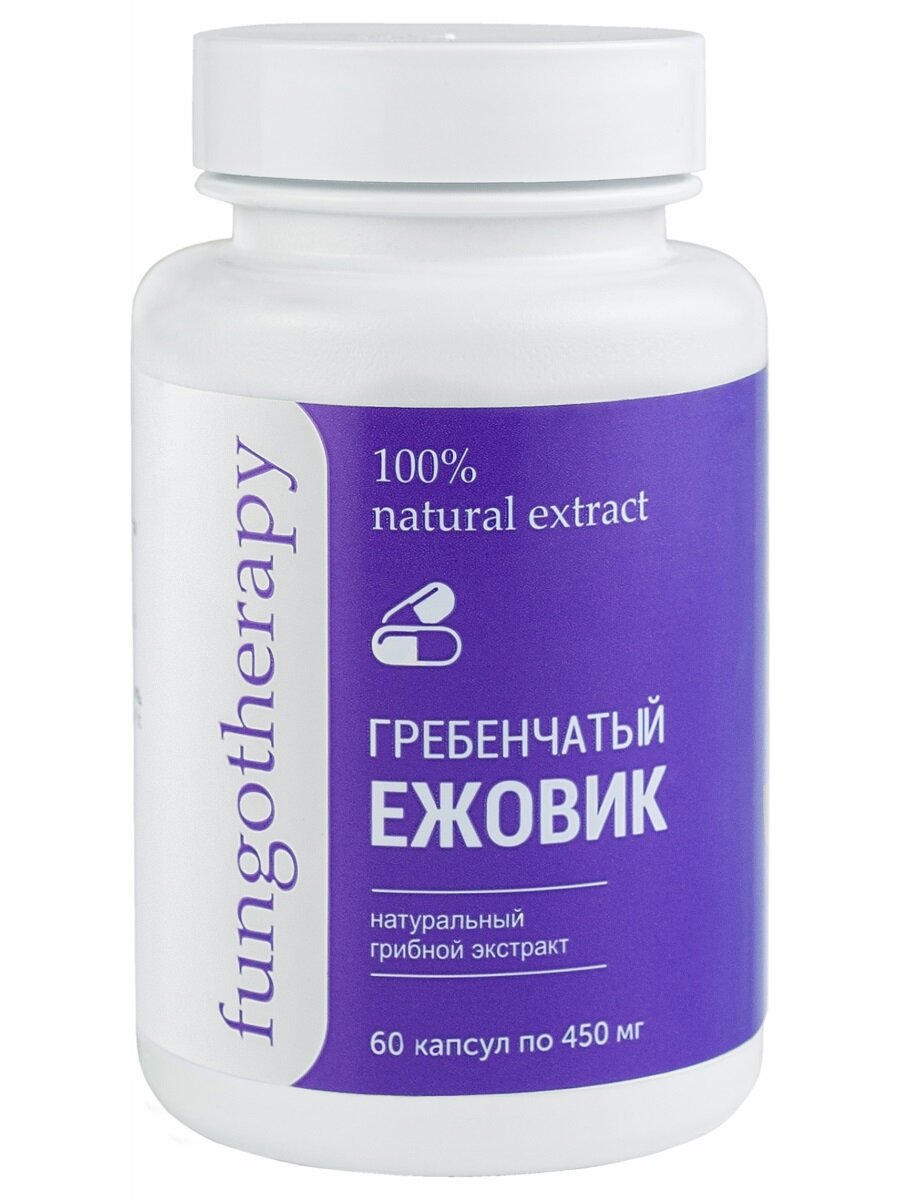 Ежовик гребенчатый Алфит плюс для улучшенной работы мозга 60 капсул